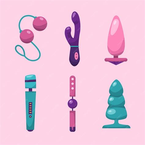 Free Vector Sex Toys Element Collection