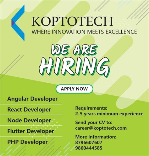 Swapnil Kondekar On Linkedin We Are Looking For Php Flutter Angular