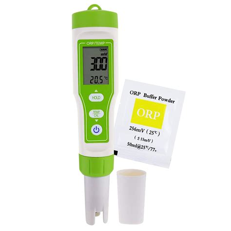 Blossomir Digital Orp Meter With Automatic Calibration And Orp Powder Buffer 1200~1200mv High