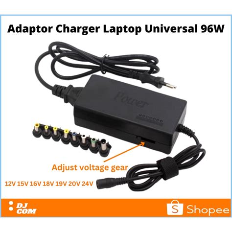 Jual Adaptor Charger Laptop Universal 96W Shopee Indonesia
