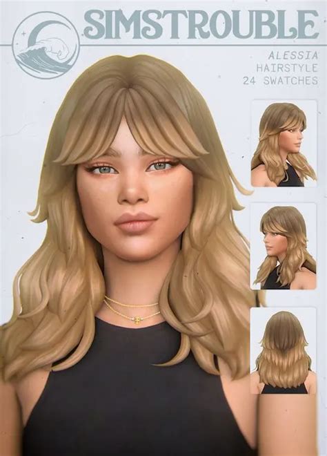 Sims 4 Mods 2024 Hair Dyann Grissel