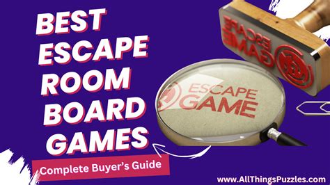 Best Escape Room Board Games Complete Buyer S Guide 2025
