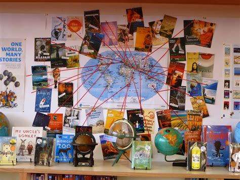Library Displays One World Many Stories