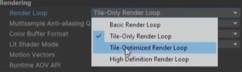 Unified Rendering 206 By Sacb0y Unity Engine Unity Discussions