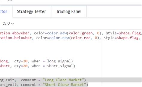 Tradingview Изучение Pinescript C нуля 2022 47 Closing A Positions Using A Market Order