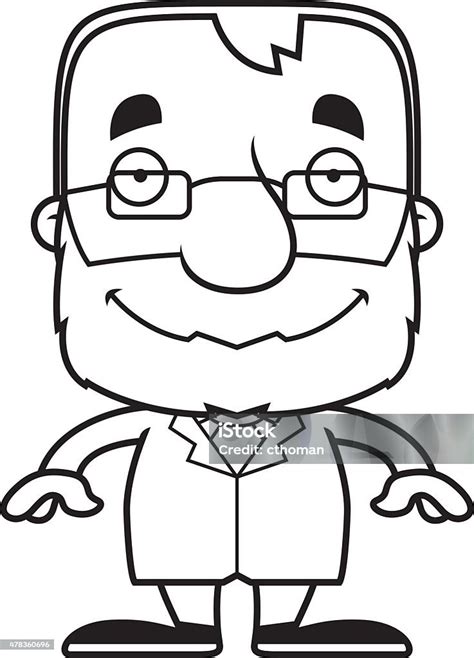 말풍선이 있는 즐거운 시간을 보내면서 웃는 과학자 남자 2015년에 대한 스톡 벡터 아트 및 기타 이미지 2015년 과학자 만화 Istock