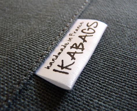 Tags For School Clothes 90 Custom Printed Fabric Labels Satin Folded
