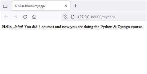 Context And Variables Django Tutorial