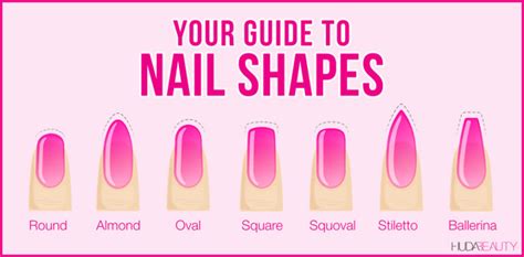 How To Shape Nails Step By Step Square Oval And Almond Nails