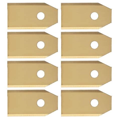 Lames De Tondeuse Robot Golden En Acier Inoxydable Ensemble De 45