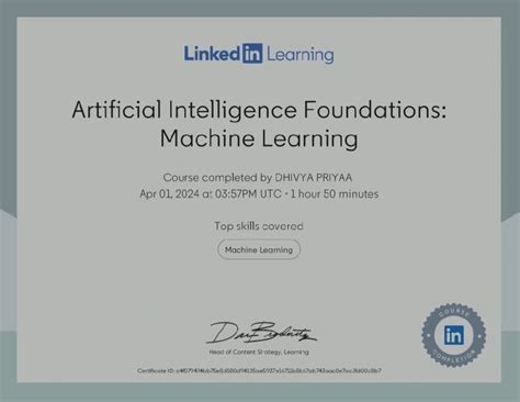 dhivya priyaa on linkedin machinelearning ai professionaldevelopment