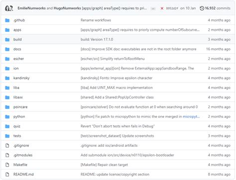 Is Github Kept Up To Date Issue Numworks Epsilon Github