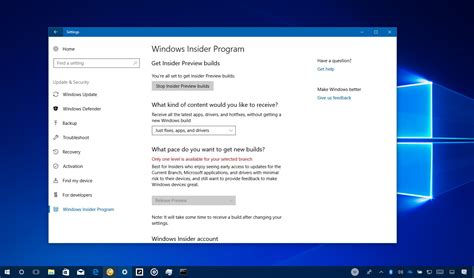 Windows 10 Fall Creators Update Now In The Release Preview Ring