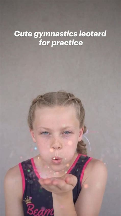 Cute Gymnastics Leotard For Practice Gymnastics Photography