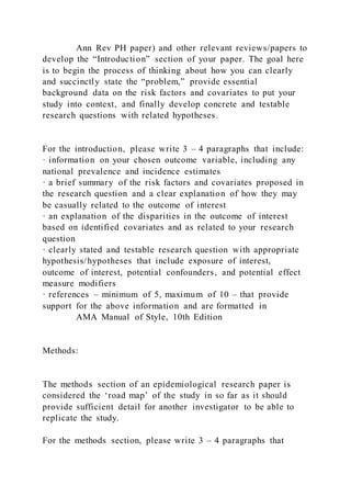 First Grading Rubric For Assignment OneProject Component P PDF