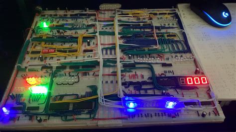 8 Bit Breadboard Computer Build Finally Completed R Beneater