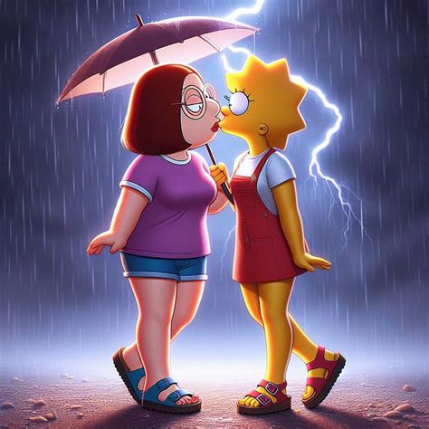Megan And Lisa K I S S I N G By Yet Two More Idiot On Deviantart