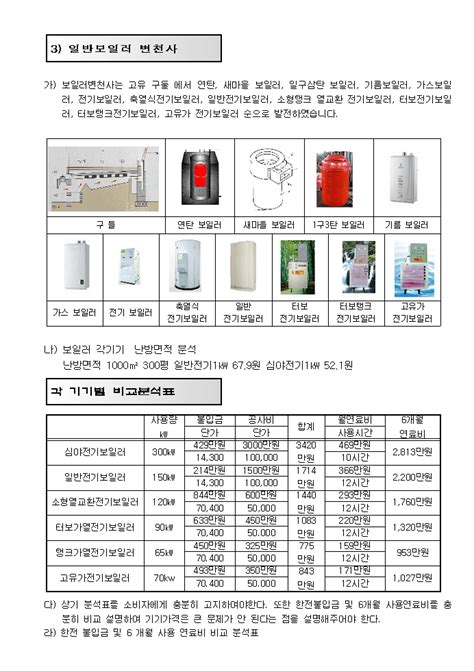 주일손개발 보일러의 미래를 바꾸어 갑니다