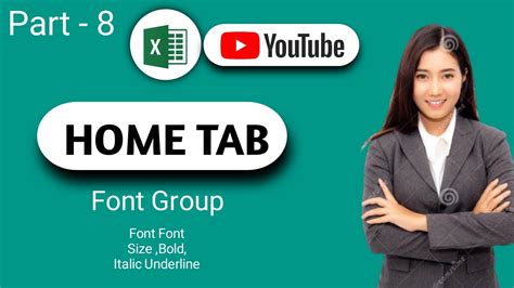 How To Use Font Font Size Bold Italic Underline And Border Command In