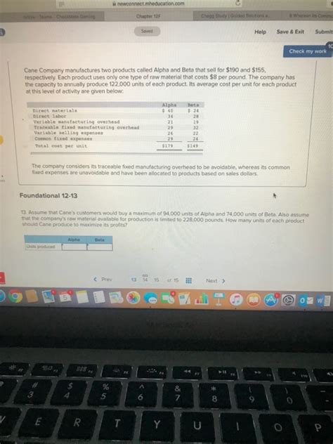 Solved 12 O R Help Save Andexit Submit Check My Work Required