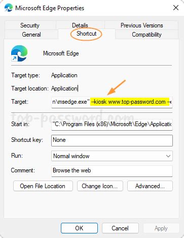Microsoft Edge Kiosk Mode Password Recovery