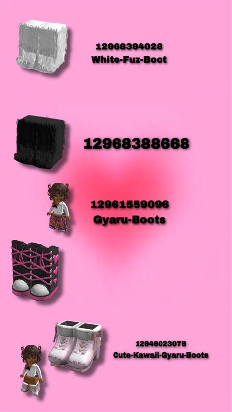 Pin By ︎𝐌𝐲 𝐃𝐞𝐚𝐫 ︎ ☾︎𝑲𝒆𝒒𝒊𝒏 On 𝐑𝐨𝐛𝐥𝐨𝐱 𝐼𝑡𝑒𝑚 𝐶𝑜𝑑𝑒𝑠 Roblox Codes Boots Code Roblox Roblox