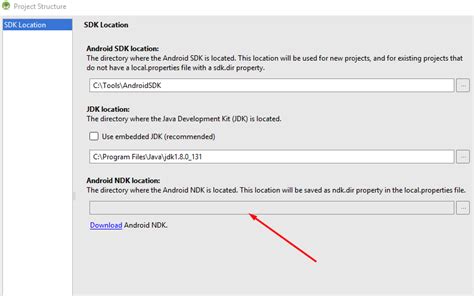 Can T Setup Android NDK Location In Android Studio Stack Overflow