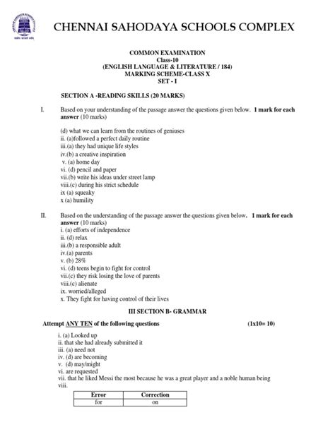 Cssc Eng 10 Ms Set I For Practice Paper Pdf