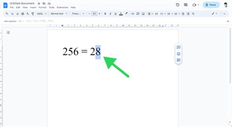 How To Write Exponents In Google Docs Easy Methods