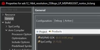 MSPM G SPI Configuration In Sysconfig Arm Based Microcontrollers