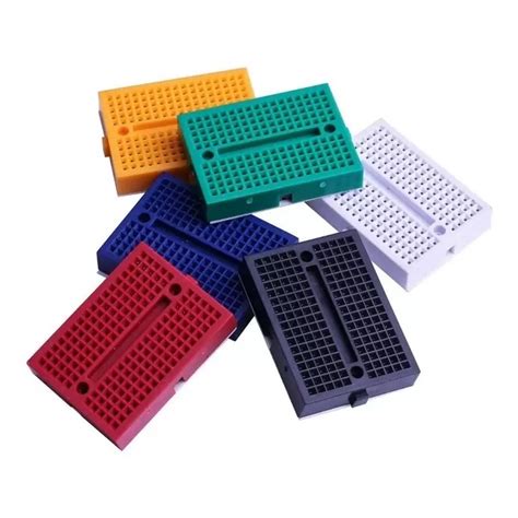 Protoboard Breadboard De Pinos Colorida Shopee Brasil
