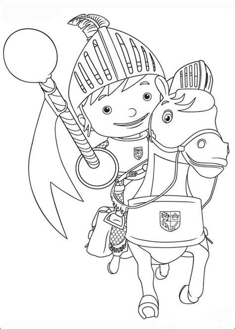 Mike The Knight Coloring Pages And Books 100 Free And Printable