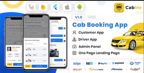 Sm Asaduzzaman On Linkedin Cabme V10 Flutter Complete Taxi Booking