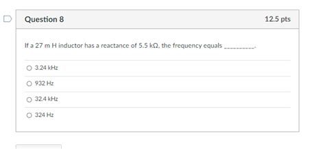 Question Pts In An Inductive Circuit The Lags Chegg
