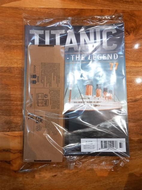 Build The Titanic Scale 1200 Hachette Issue 77 Collectors Edition £