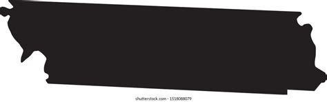 Whatcom County Map State Washington Stock Vector Royalty Free