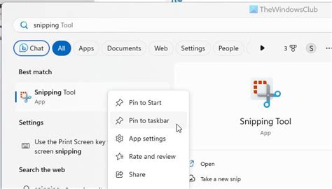 How To Get Snipping Tool On Taskbar In Windows How To Get Snipping Tool On Taskbar In Windows