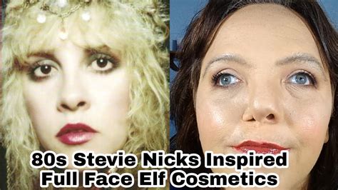 80s Stevie Nicks Inspired Makeup Look Elf Cosmetics Youtube