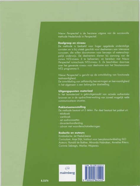 Nieuw Perspectief Boek 2 Persoonlijk Woordenboek 9789020862492