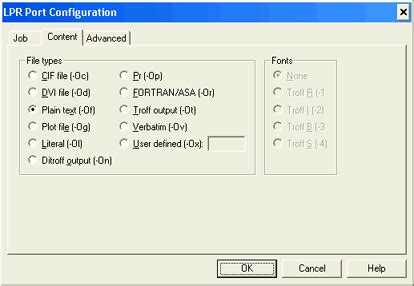 Printing To A TCP IP Printer