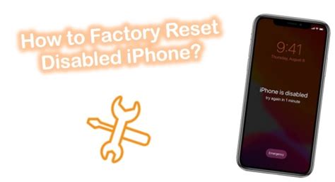 How To Factory Reset Disabled IPhone Use These Ways Right Now