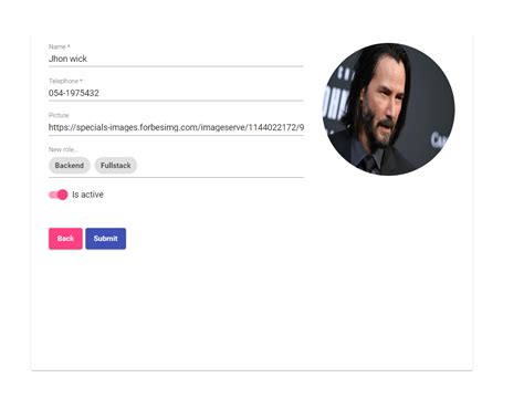 Github Talg123contacts App Angular 8 And Nodejs And Sqllite