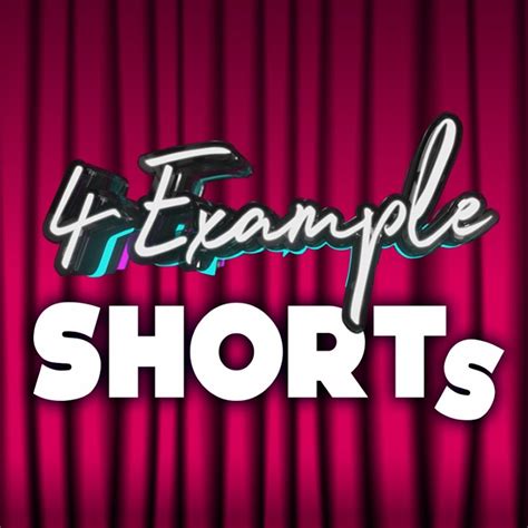 4 Example Shorts Youtube