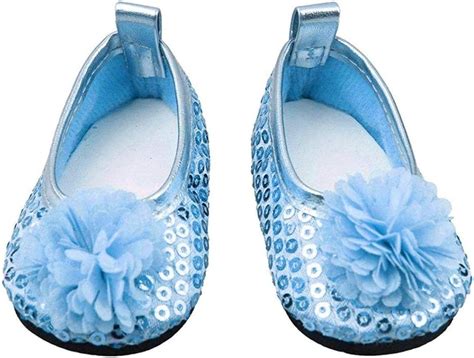 Flowers Dress Doll Shoeglitter Doll Shoes Flowers Dress