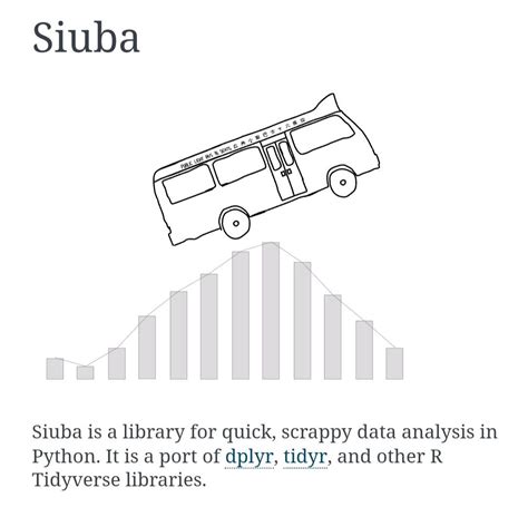 Naren Castellon On Linkedin Did You Know That Siuba Is A Python Framework That You Can Work Data