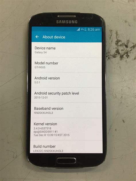 Mobile Samsung Galaxy S4 No Charger Appears To Function