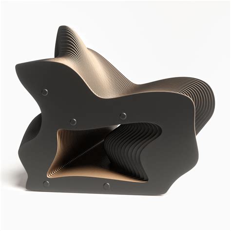 Parametric Bench D Model Max Fbx Obj Dwg Dxf Unknown Free D