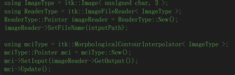 Use Itk Morphologicalcontourinterpolator Engineering Itk