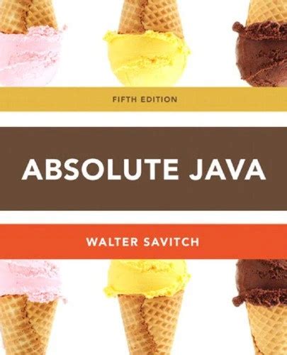 خرید و قیمت دانلود کتاب Absolute Java 5th Edition ترب