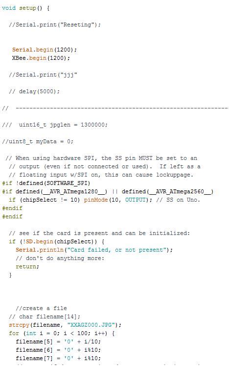 Buffer Overflow When Recieving Large Bitstream Of Data Via Xbee
